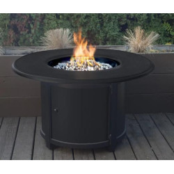 Paramount Round Aluminum Fire Table