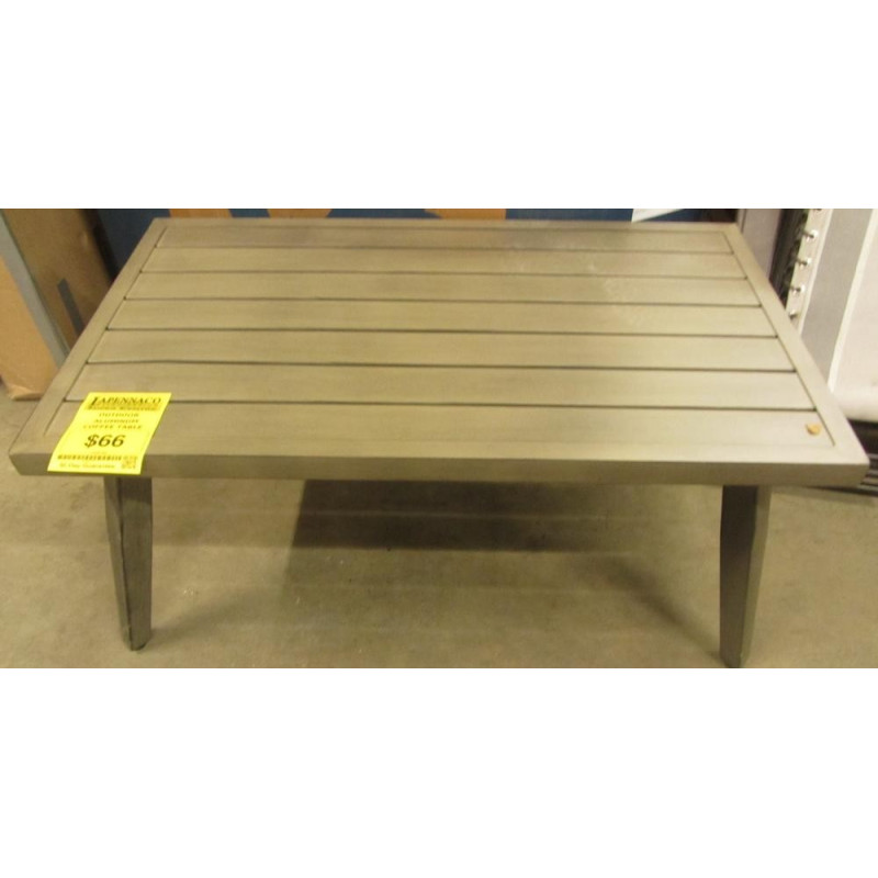 Outdoor Aluminum Coffee Table