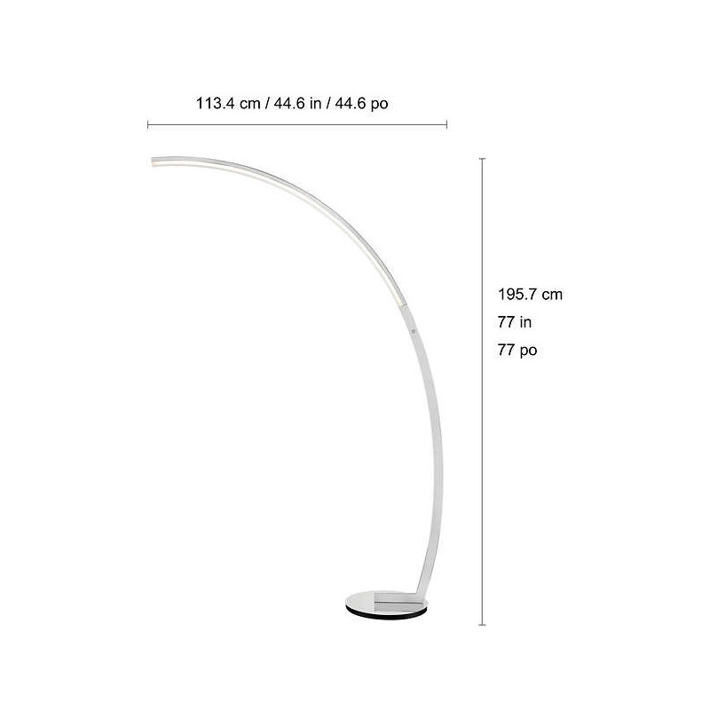 Led Modern Arc Floor Lamp