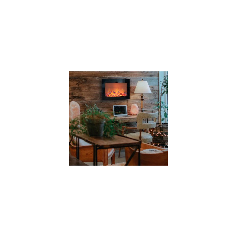 Paramount Daniel Wall-mount Electric Fireplace