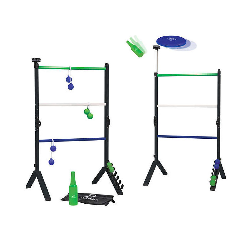 EastPoint Sports 2-in-1 Ladderball and Bottle Smash Combo Set