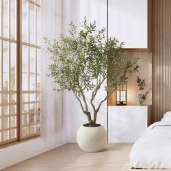 Cgh Lifelike 8 Ft Olive Tree