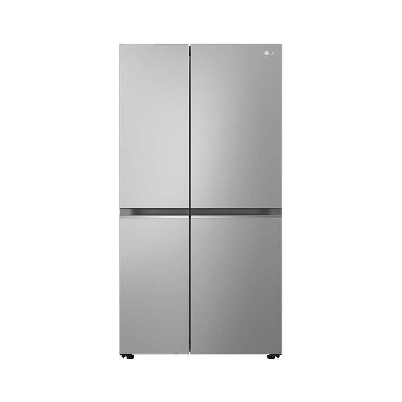 Lg 36 In 23 Cu Ft Counter Depth Side-by-side Refrigerator With Door Cooling